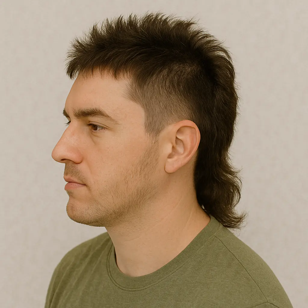 25 Modern Taper Fade Mullet for Men in 2025: Rock & Bold Hairstyle